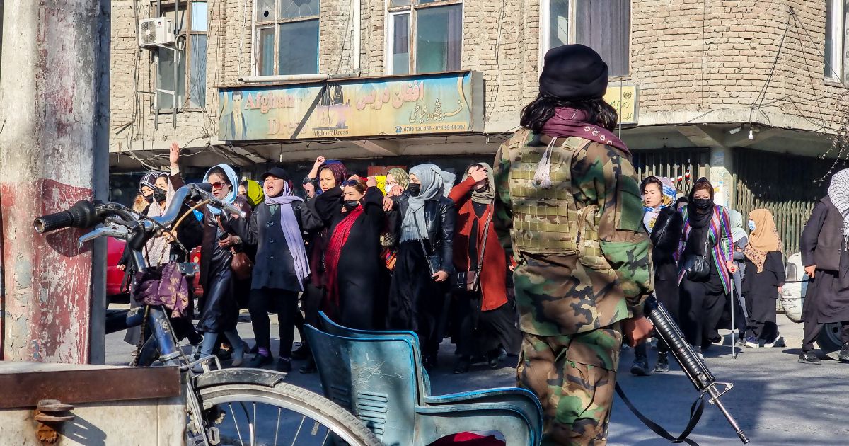 Shock: Taliban Turns Riot Control Weapon on Women: Shock: Taliban Turns ...