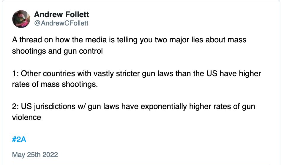 Two major lies about mass shootings and gun control: Cliff Notes ...