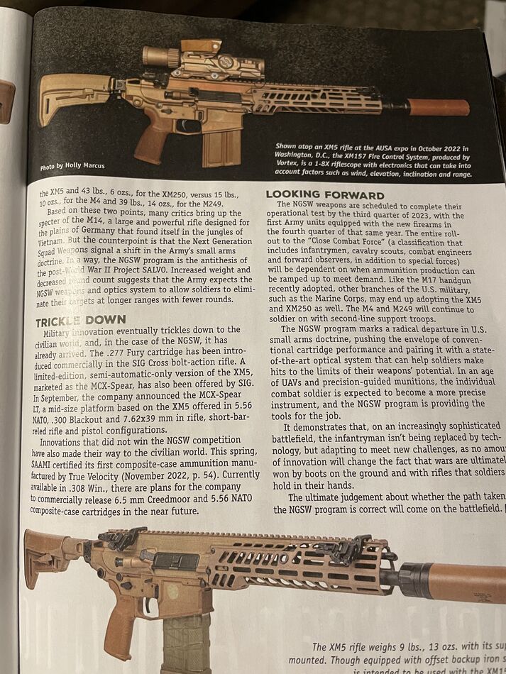 The newest Assault Rifle: Nope, not a semi-automatic civilian version ...