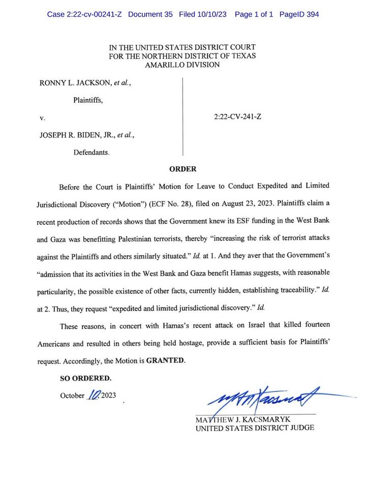 Taylor Force Act: America First Legal @America1stLegal 🚨BREAKING NEWS🚨 ...