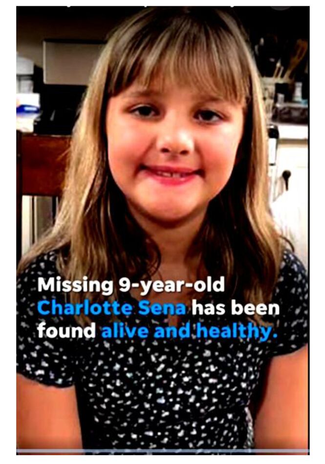 A Suspect Is In Custody Missing Girl Rescued From Imminent Danger A Suspect Is In Custody 6569
