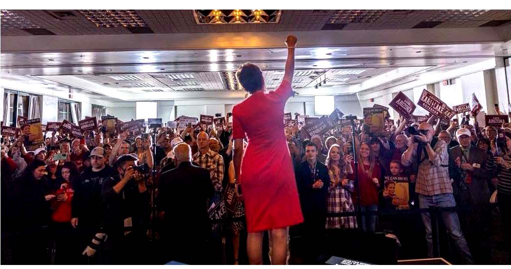 Kari Lake Holds Electric 'Save Arizona' Rally with 4x Capacity Trying ...