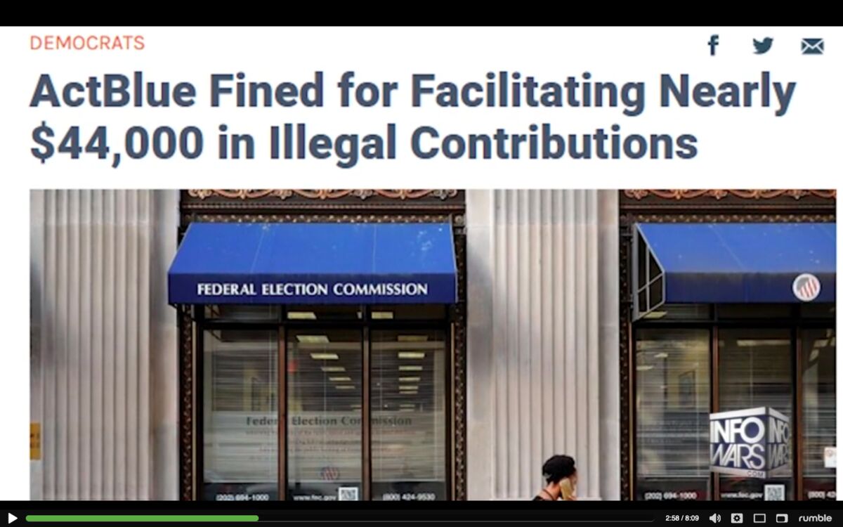 More Evidence Of The "Act Blue" Scam: First it was James O’Keefe who ...