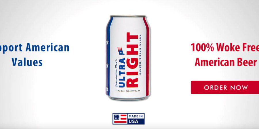 Ultra Right beer, best beer on the market and sales are thru the roof ...