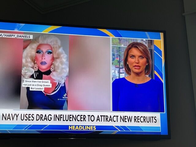 Trans Navy ad: Well once again the left is at it again this time using ...