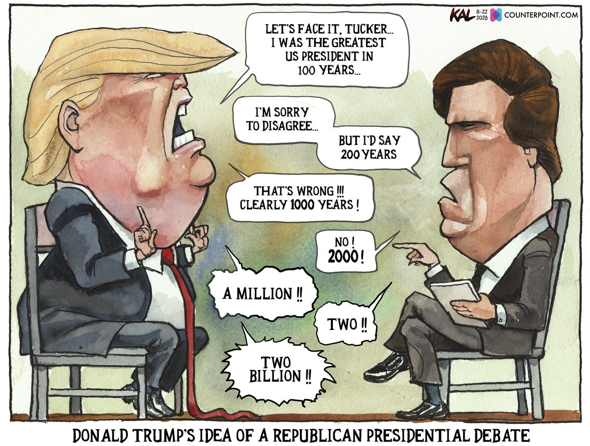 The 'real' debate: Just like the reason they both lost their jobs...