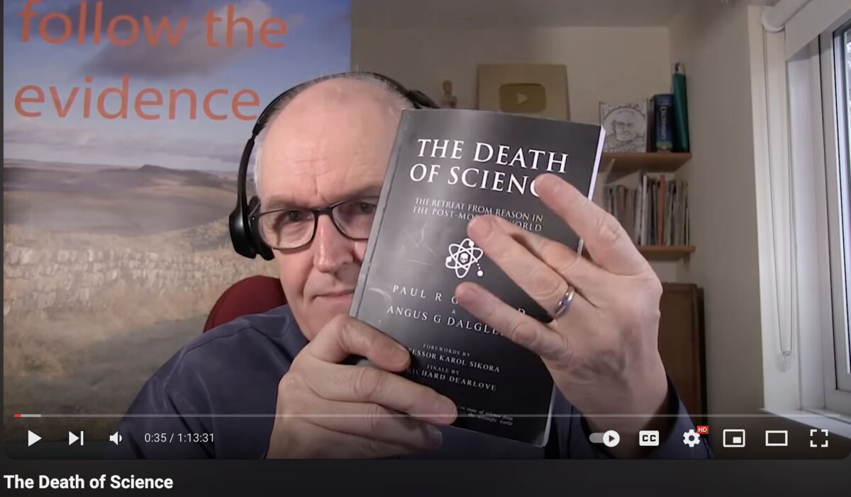 The Death of Science: https://www.youtube.com/watch?v=us4N4KL7VkI ...
