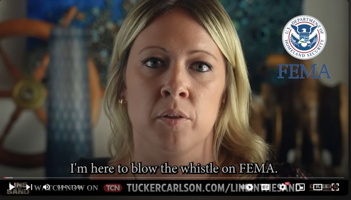 FEMA's DEI's Emphasis in Disaster Management??? MY COMMENT: Perhaps ...