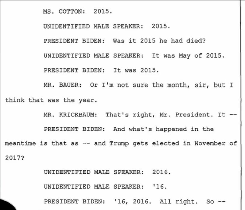 Hur: We have recording of biden improperly sharing classified ...