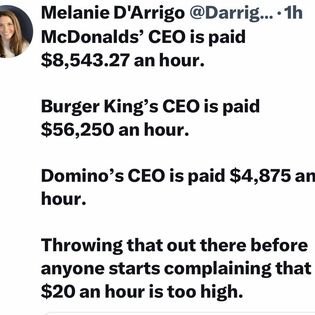 $20.00 per hour in California will cause higher prices and cost jobs ...