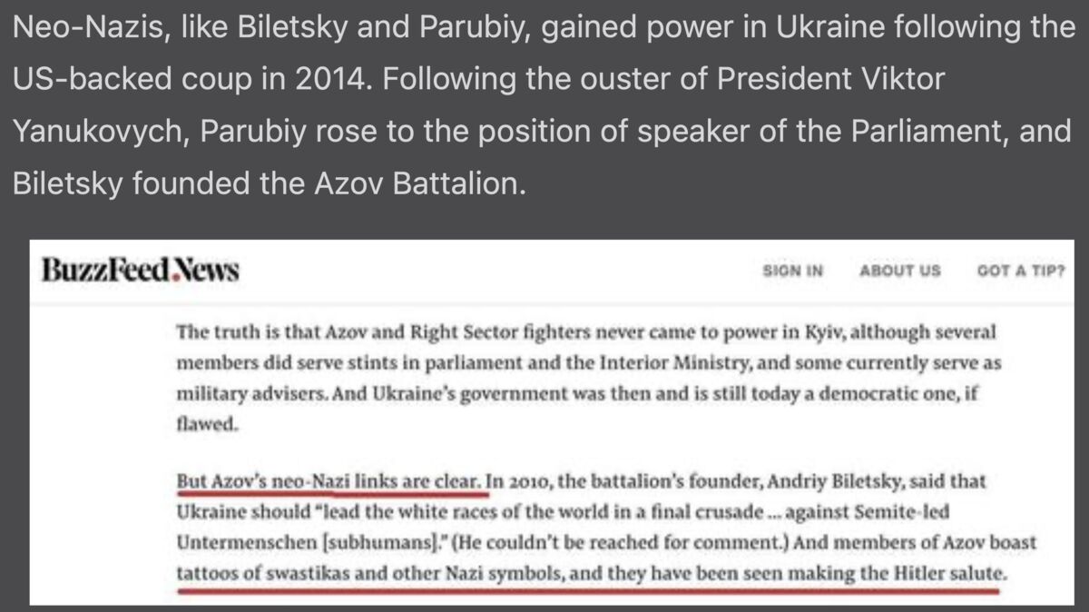 Ukraine Promotes Neo-Nazi Founder Of Azov Regiment To Brigadier General ...
