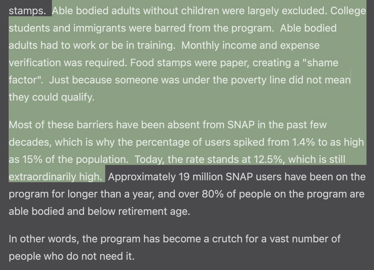 Why Are 42 Million Americans Relying On SNAP Benefits? MY COMMENT ...
