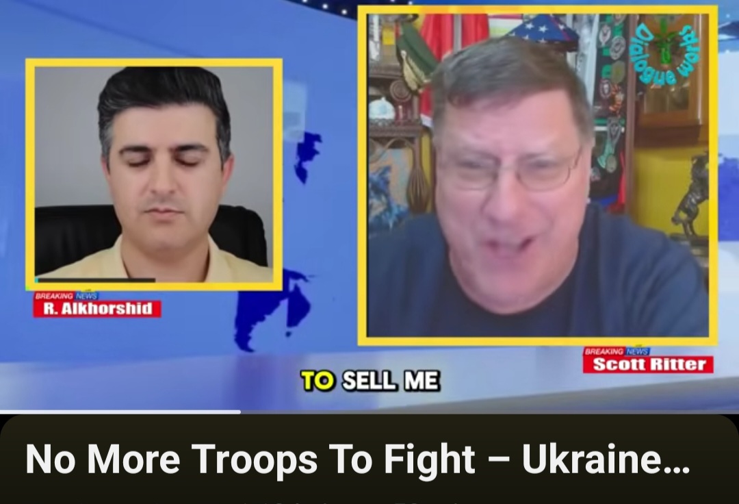UKRAINE is "Dog Poop on the shoes of America" 👎: As always, Scott ...