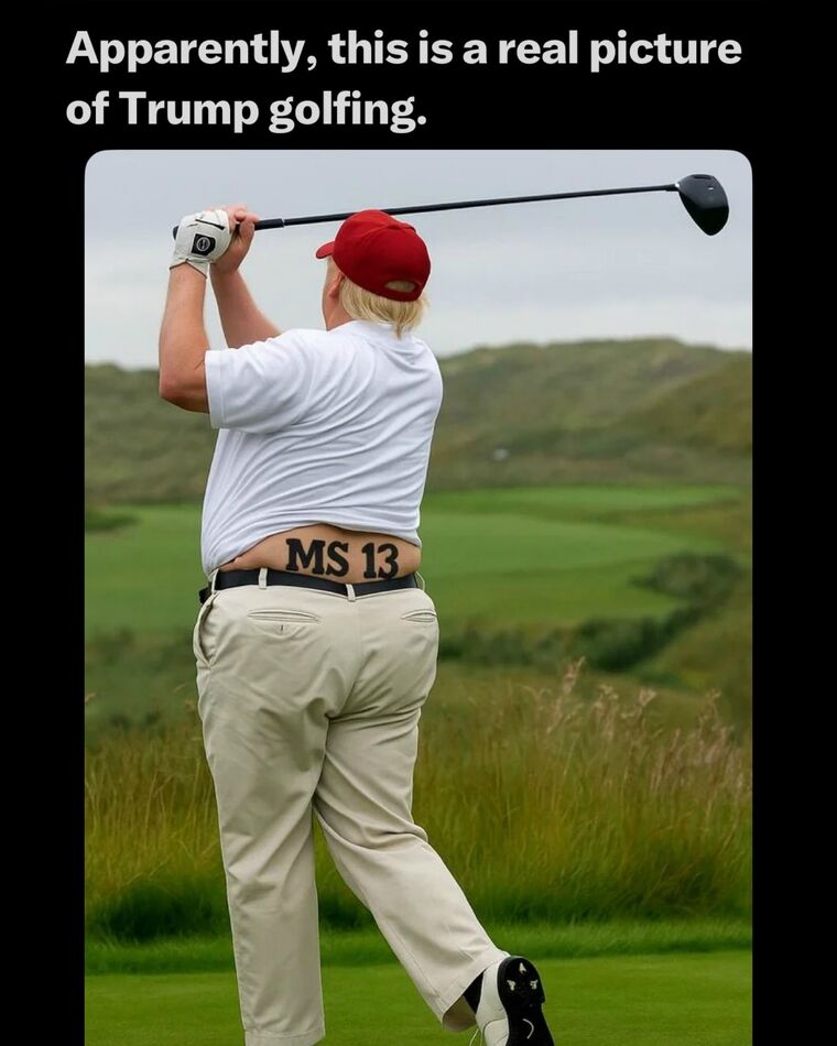 A real 'Tramp Stamp': Maximum strokes over par that trump ignores as he ...