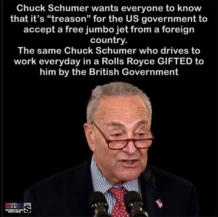 Schumer the idiot bizarrely blames DOGE for Mexican ship deadly ...