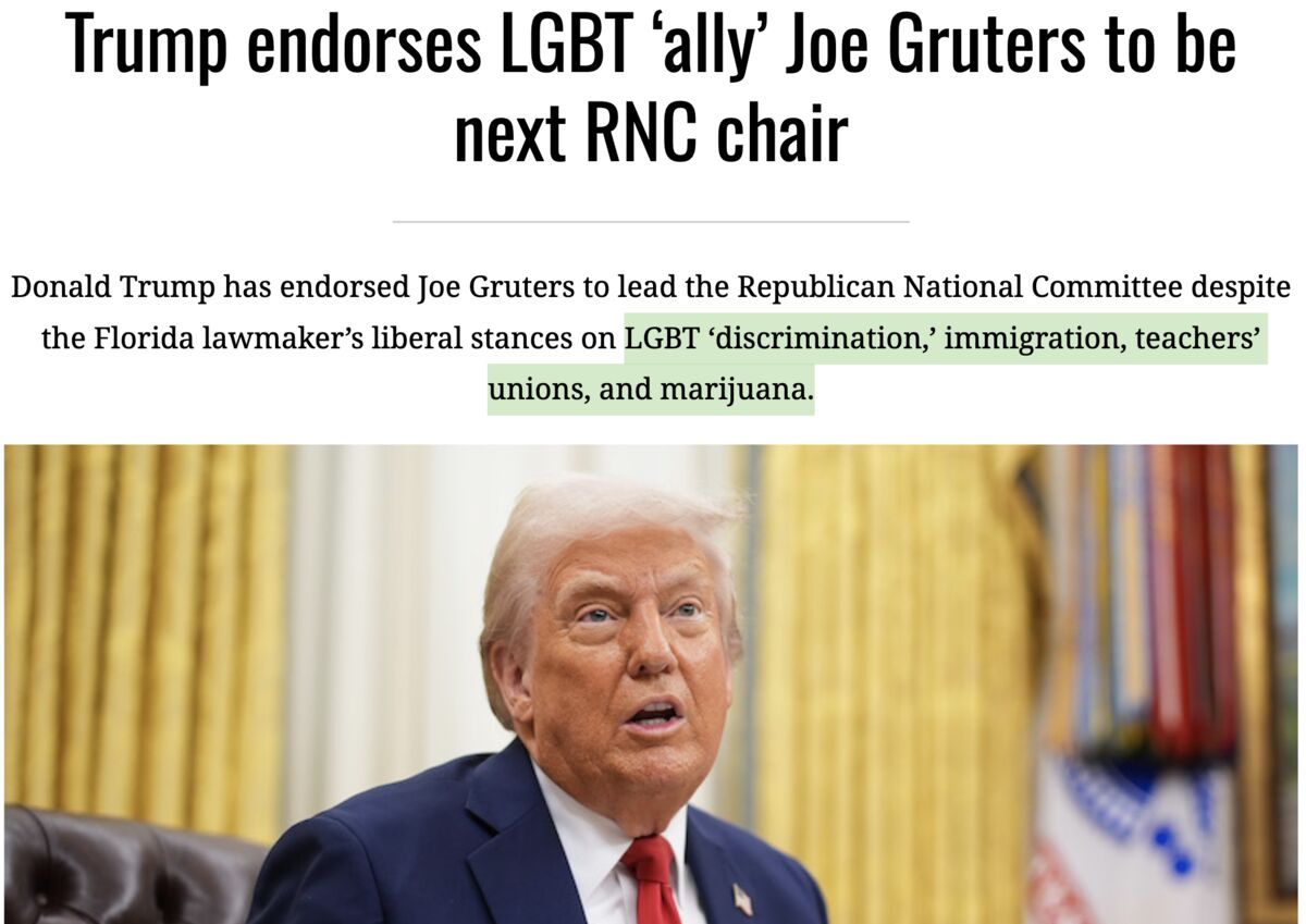 Trump's Latest "Wacky" Endorsement AND Comments: MY COMMENT: I find it ...