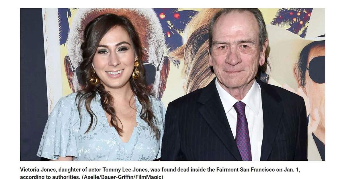 Tommy Lee Jones' daughter Victoria found dead in suspected overdose at ...
