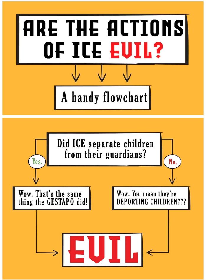 Wondering If ICE Is Doing Something Evil? Check Out Our Flowchart ...