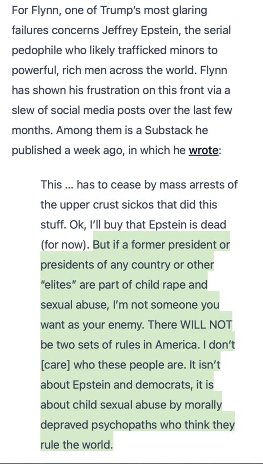 Gen. Michael Flynn Asks Trump to Hold the Deep State Accountable in ...